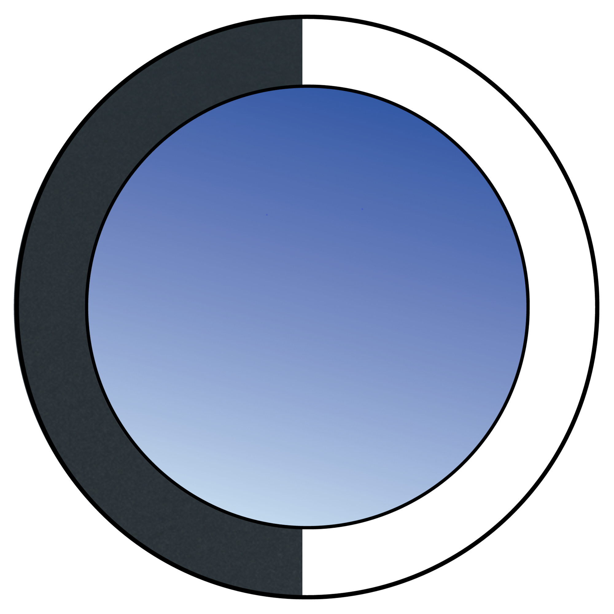 Anthracite Grey on White – BullsEyeWindows.com