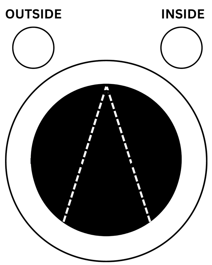 WHITE Top Hung Opening Circular UPVC Port Hole Window – BullsEyeWindows.com